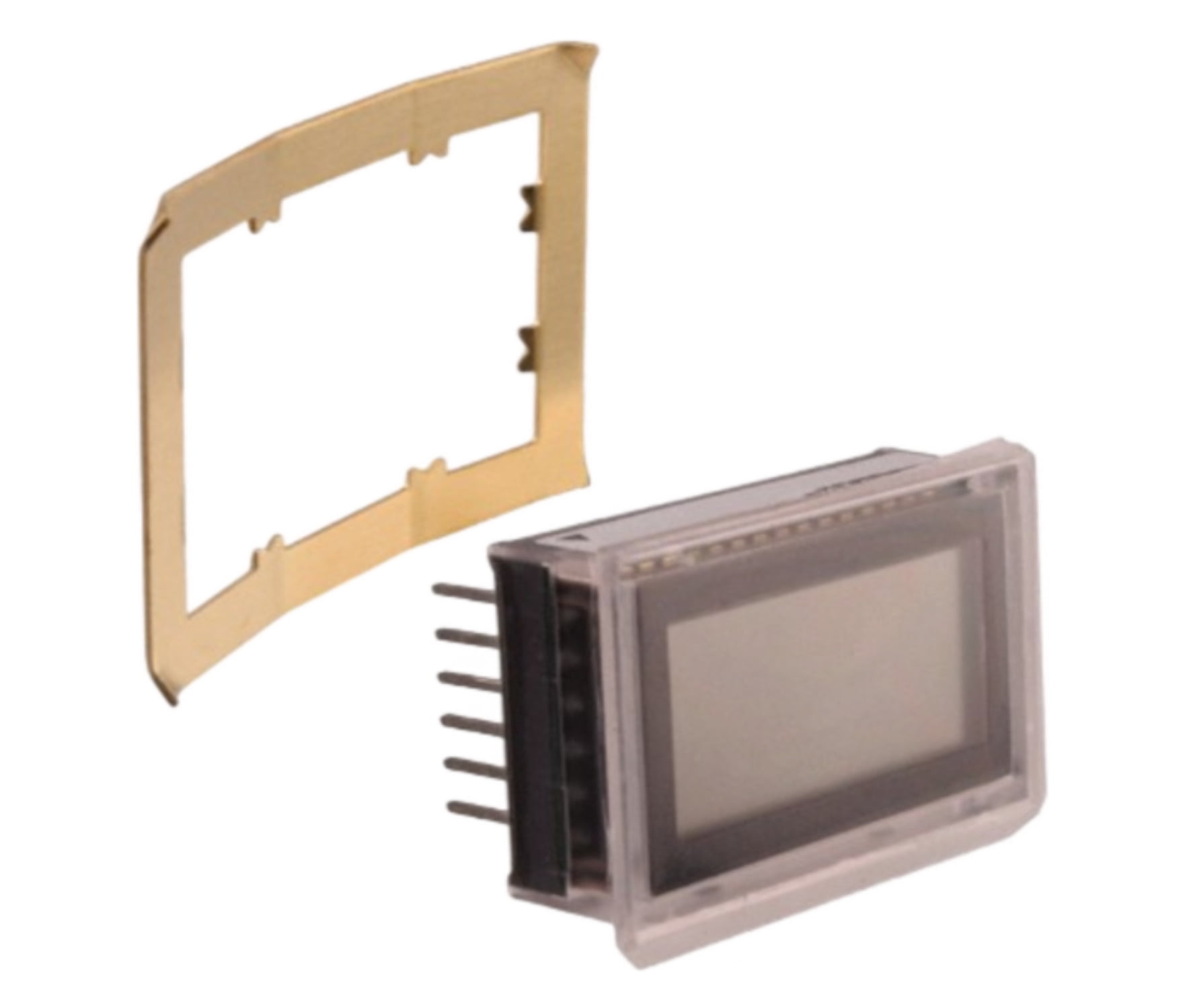 DMS-20LCD-0-5-C Voltmeter LCD - Black Characters Display Panel Mount ...