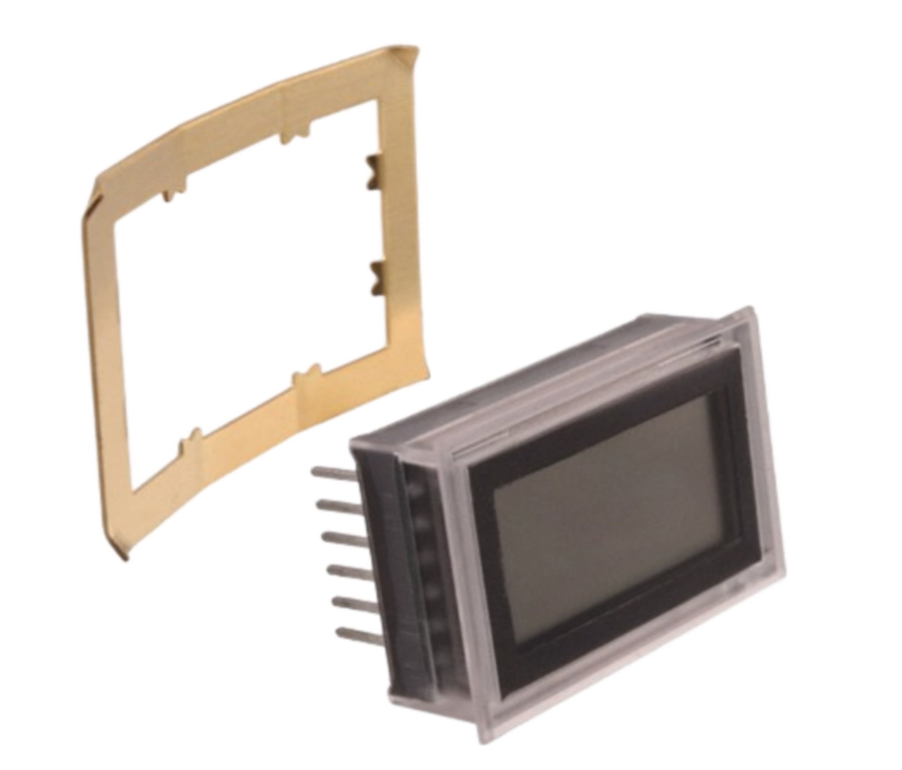 DMS-20LCD-2-5-C Voltmeter LCD - Black Characters Display Panel Mount ...