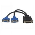 DMS-59 Pin to Dual VGA Y Splitter Video Card Adapter Cable for Monitor ...