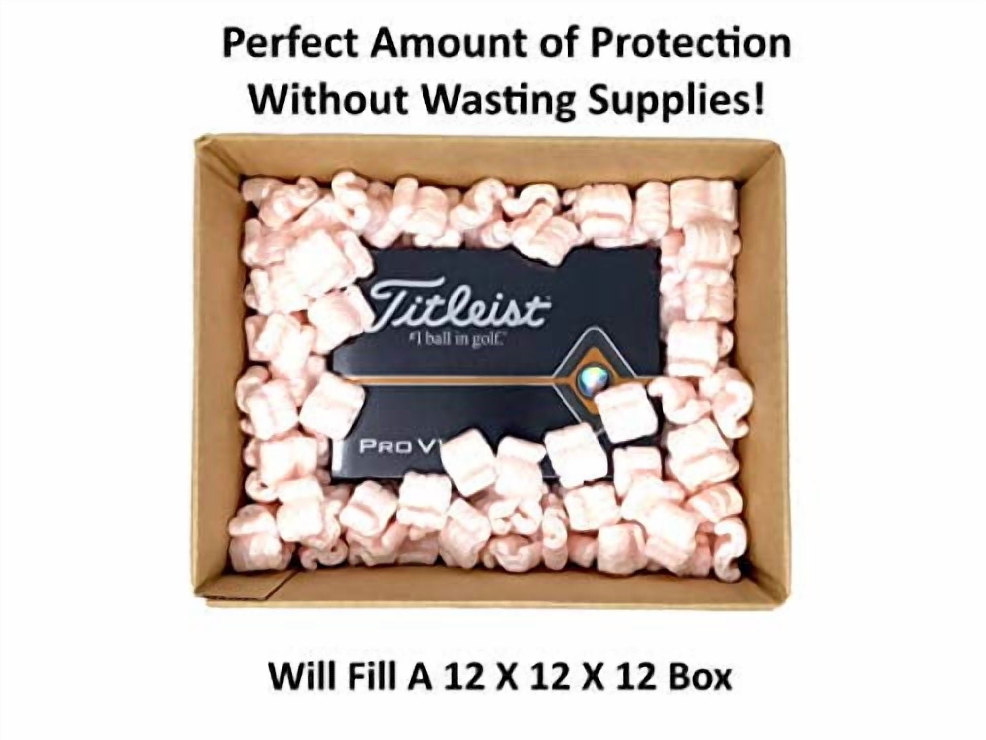 DMSE 1 Cu Ft Anti Static No Stick Recyclable Packing Peanuts Popcorn S ...