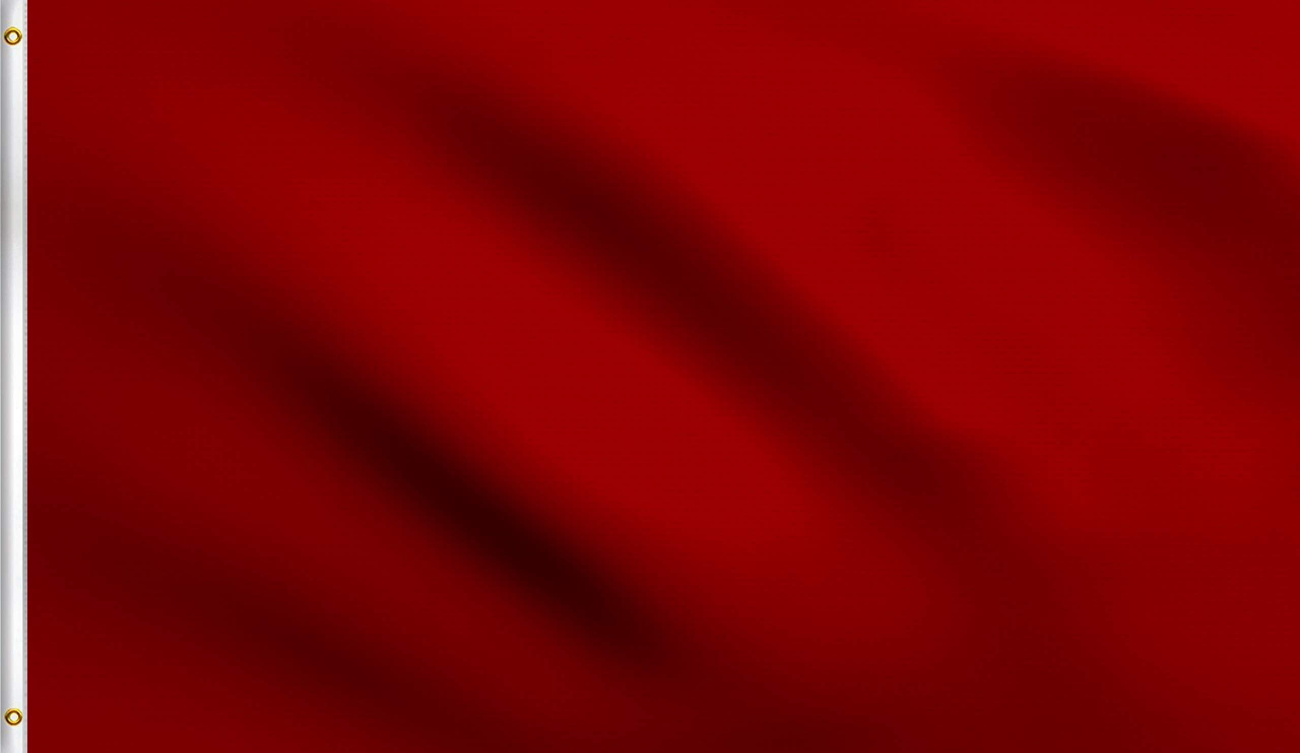 DMSE Solid Burgandy Flag, 3x5 Flag, UV Resistant, Fade Resistant ...