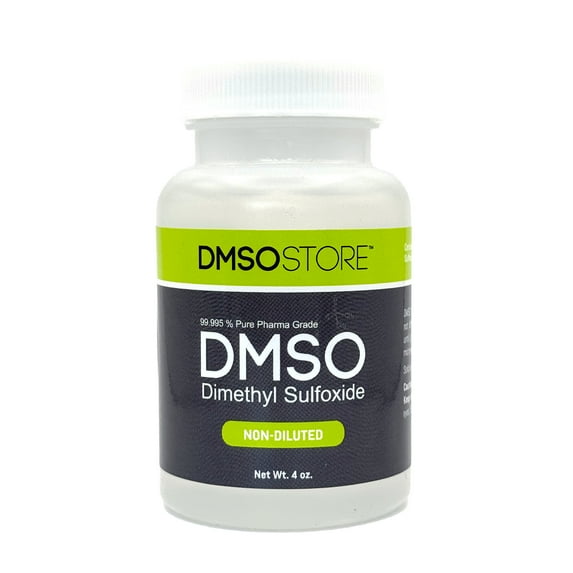 DMSO 4 oz. Plastic Bottle 99.995% Pure Low Odor Pharma Grade Dimethyl ...
