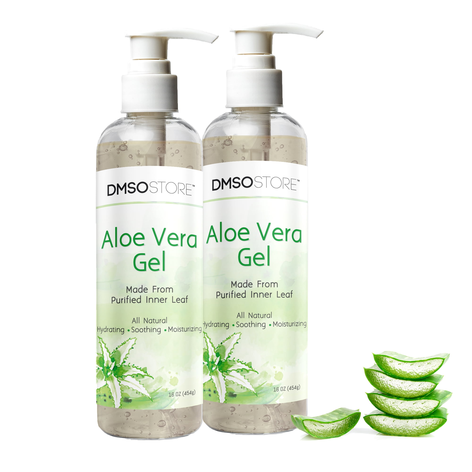 DMSOSTORE Aloe Vera Gel, 32 oz (908g), Alcohol-Free, Made From Purified ...