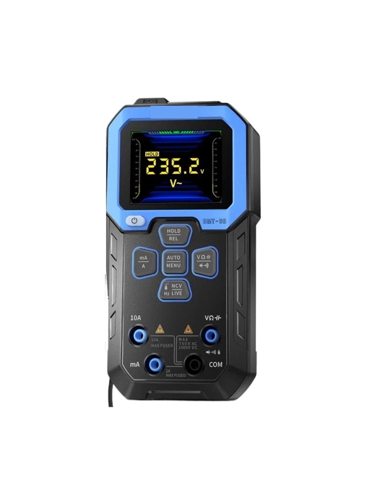 DMT-99 Digital Multimeter True RMS 10000 Counts Resistance Capacitance ...