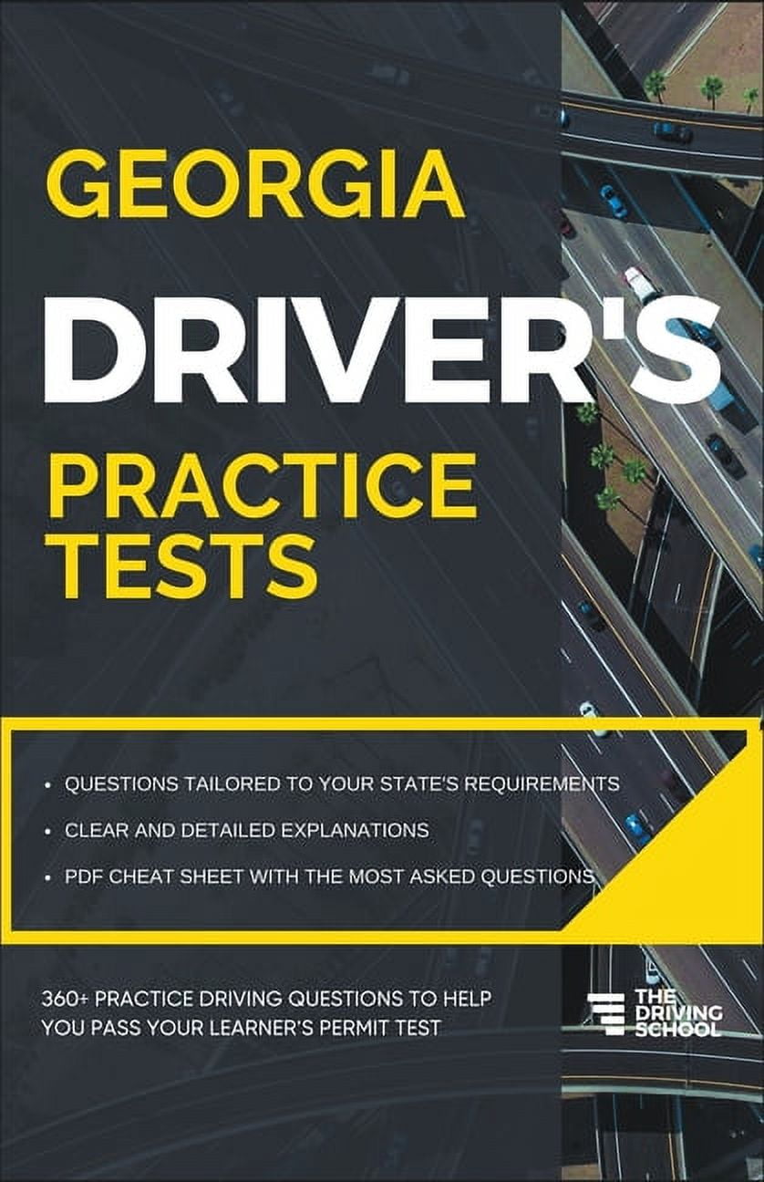 DMV Practice Tests Georgia Driver's Practice Tests, (Paperback ...