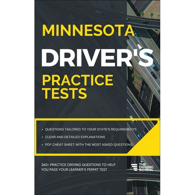 DMV Practice Tests: Minnesota Driver's Practice Tests (Paperback ...