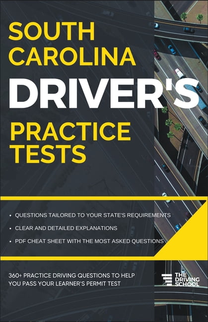 DMV Practice Tests: South Carolina Driver's Practice Tests (Paperback ...