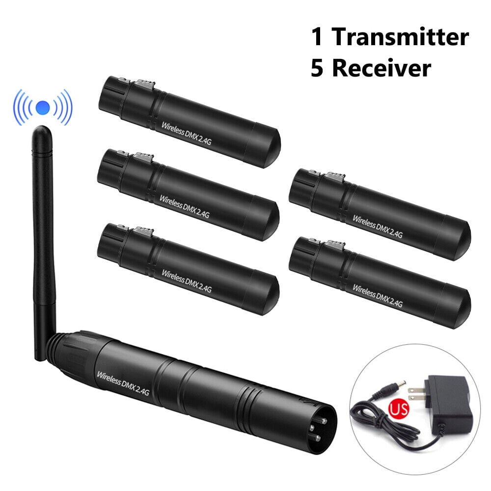 DMX 512 Dfi Controller XLR Receiver Transmitter 2.4G ISM Wireless ...