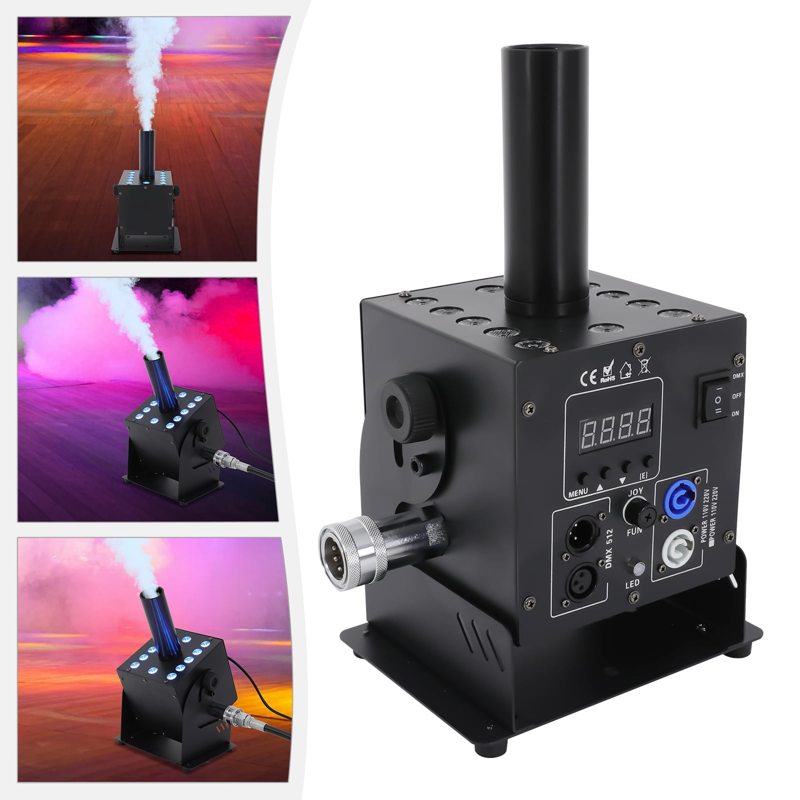 DMX Control Stage LED CO2 Jet Machine Supports the CO2 Machine Series ...