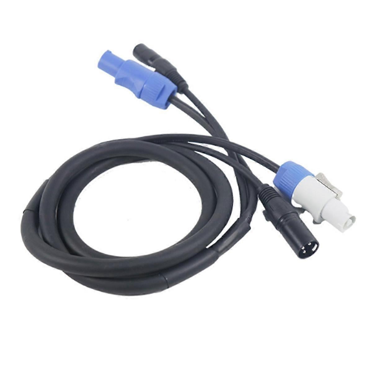 DMX Powercon Cable Combination of Powercon Plug and DMX XLR Signal Line ...