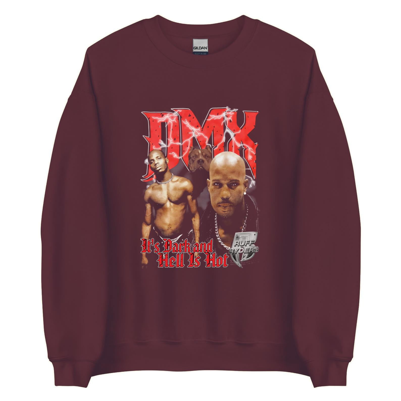 DMX RED RAP HIPHOP T SHIRTS MEN'S SIZES-TH8630 - Walmart.com