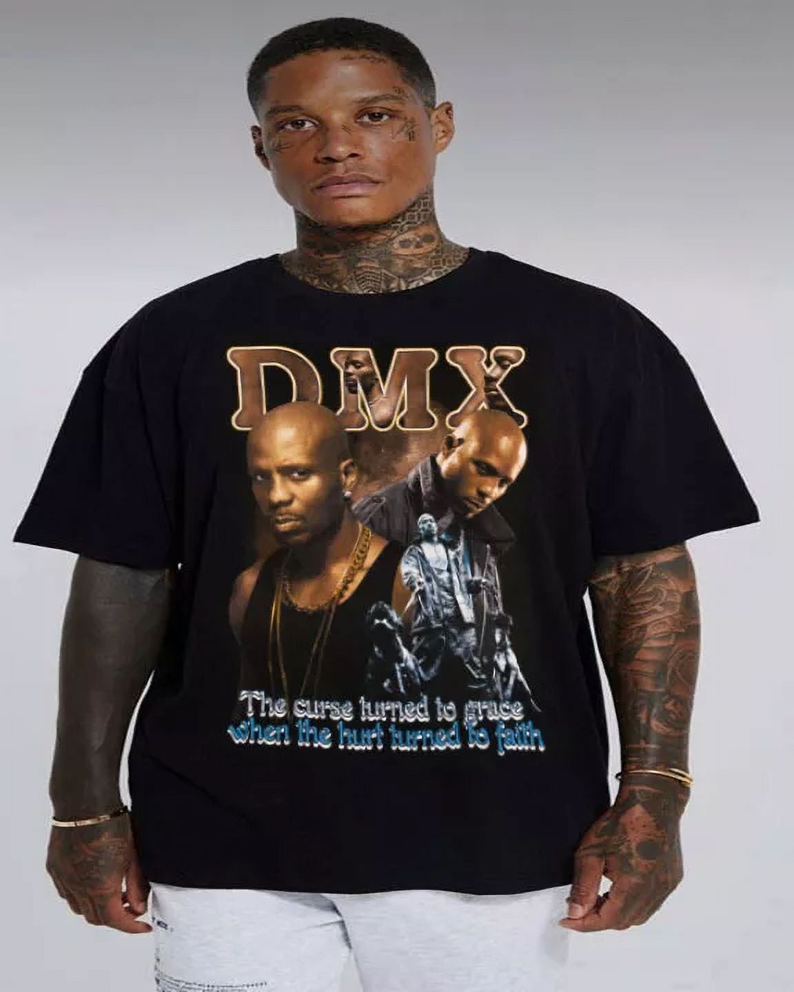 DMX Rap Hip Hop T Shirt Hot Trending Shirt Vintage Fan Gift Tee Birthday Gift - Walmart.com
