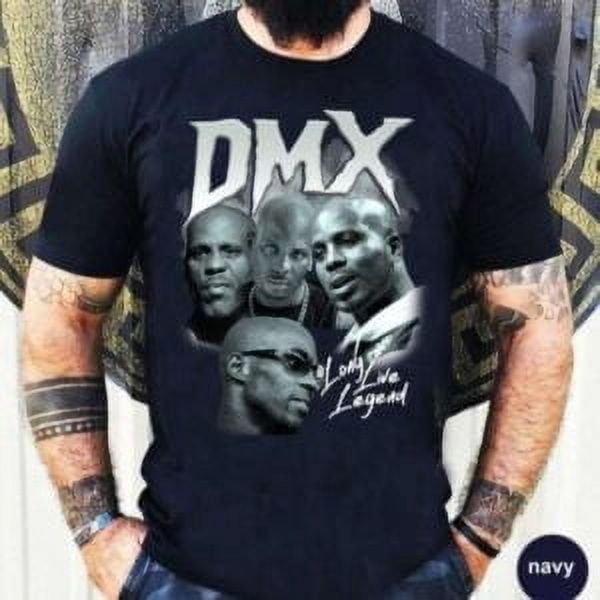 DMX Red Letters T-Shirt Merch Rapper Rap - Walmart.com