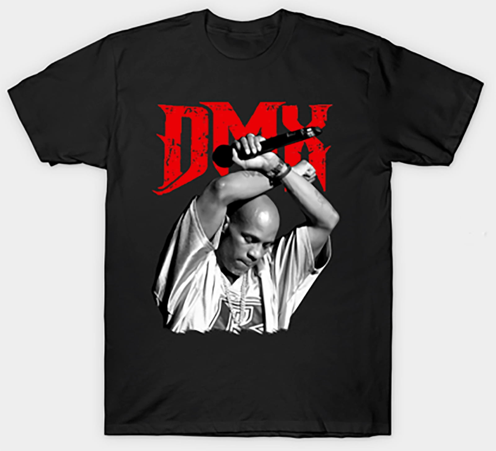 DMX Ruff Ryder Short Sleeve T-shirt Mens Unisex S-3XL Black Fan Art ...
