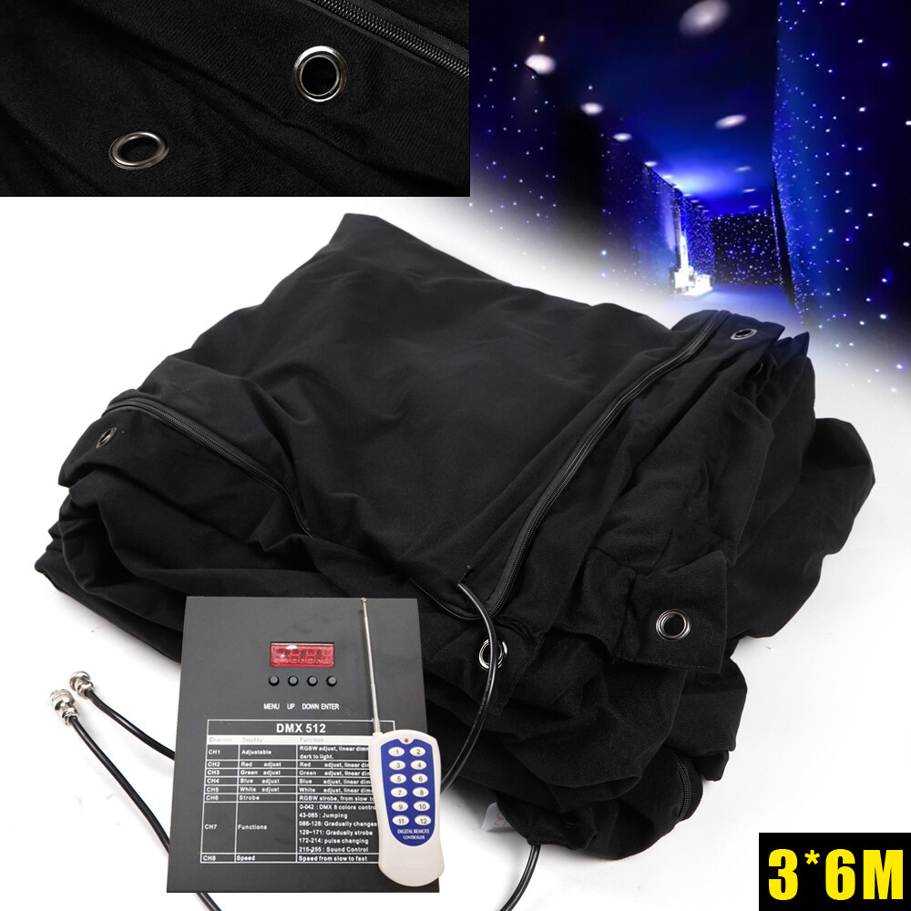 DMX512 LED Star Stage Backdrop Star Curtain Background Starry Sky for ...