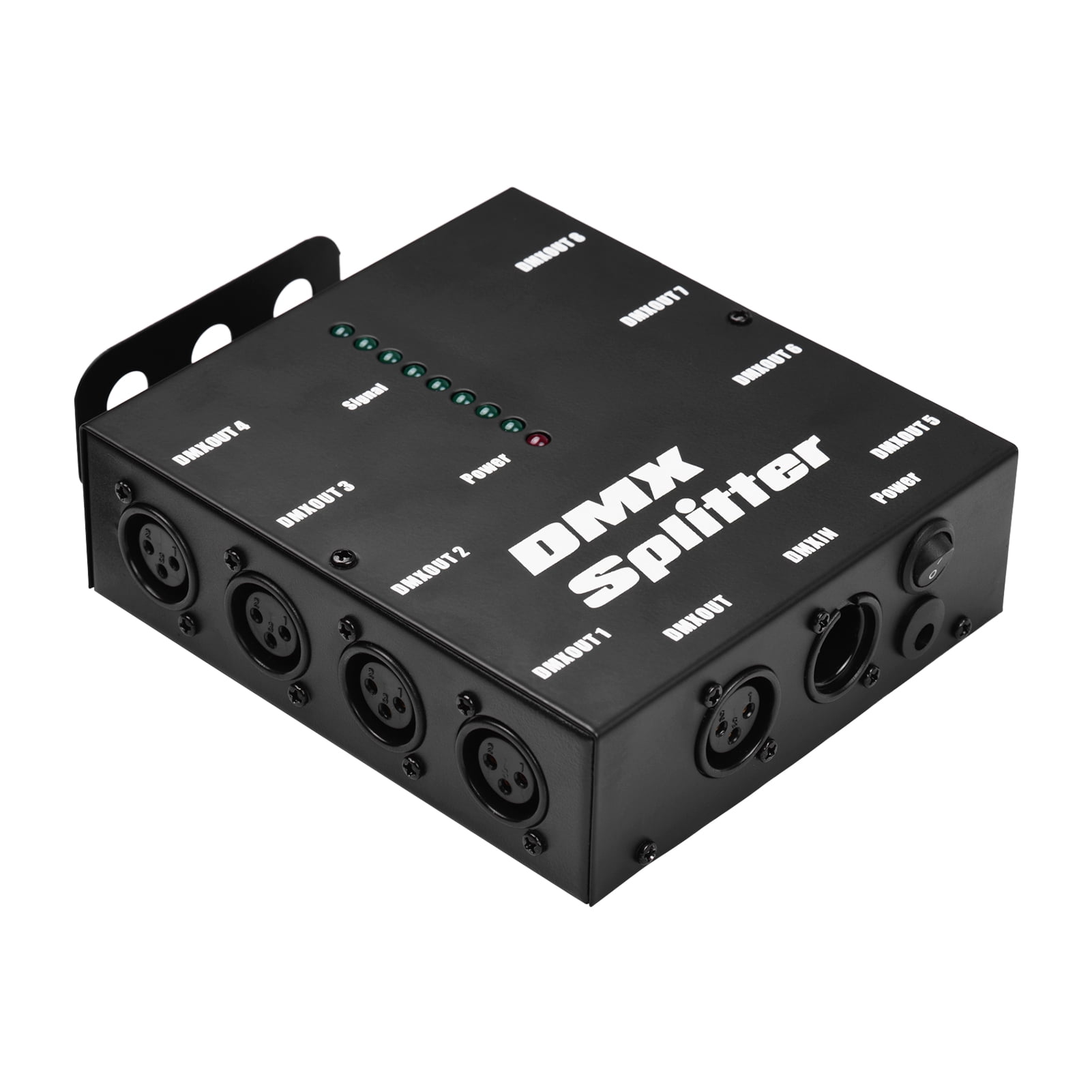 DMX512 Optical Signal Amplifier Spliter Distributor 1 Direct Input ...