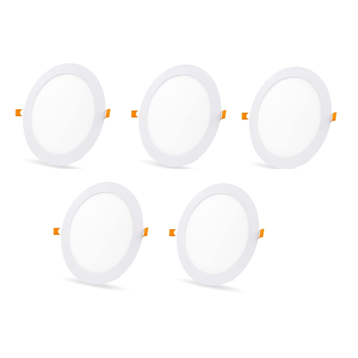 DMak 15 Watt Round LED Conceal Panel Light for POP False Ceiling Cool ...