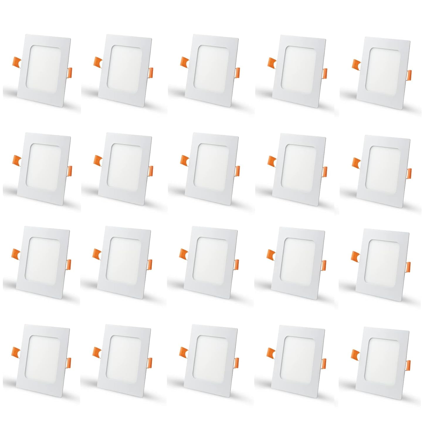 DMak LED Square False Ceiling Panel Light for POP ColorWhite 20 4 Watt ...