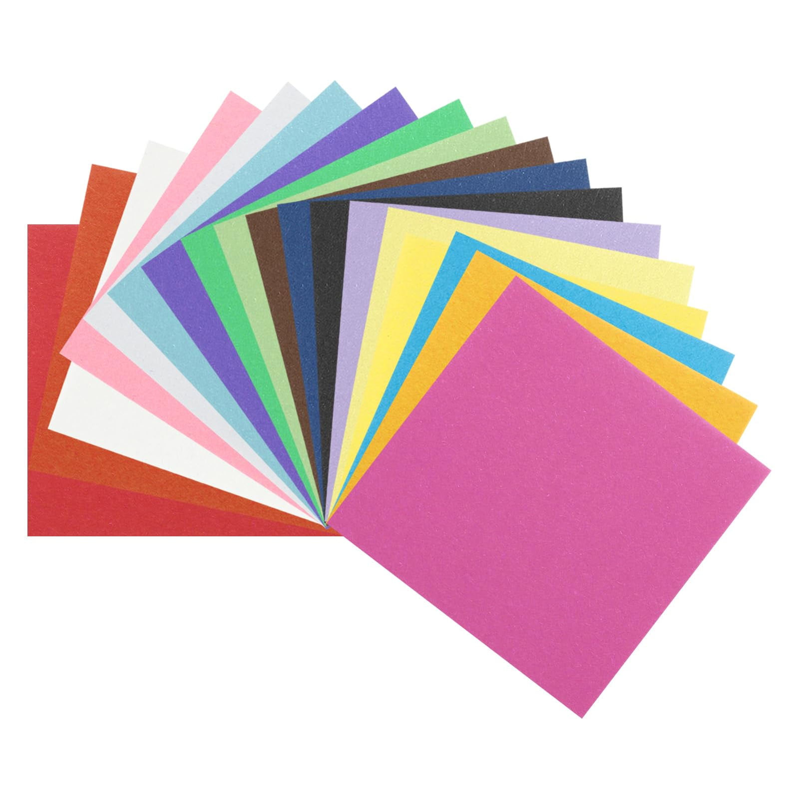 DMiotech 100 Sheets 2x2 TSF6 Inch Origami Paper, 10 Colors 70gsm Square ...