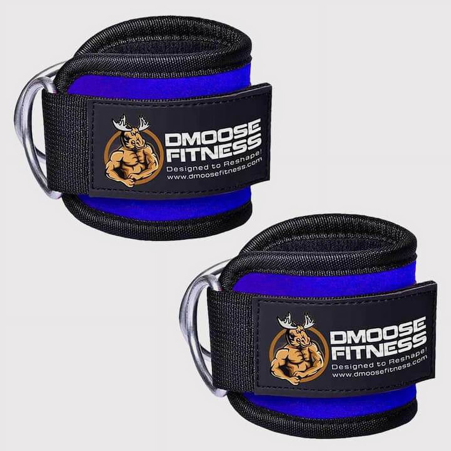 DMoose Fitness Ankle Strap for Cable Machines for Kickbacks, Glute ...