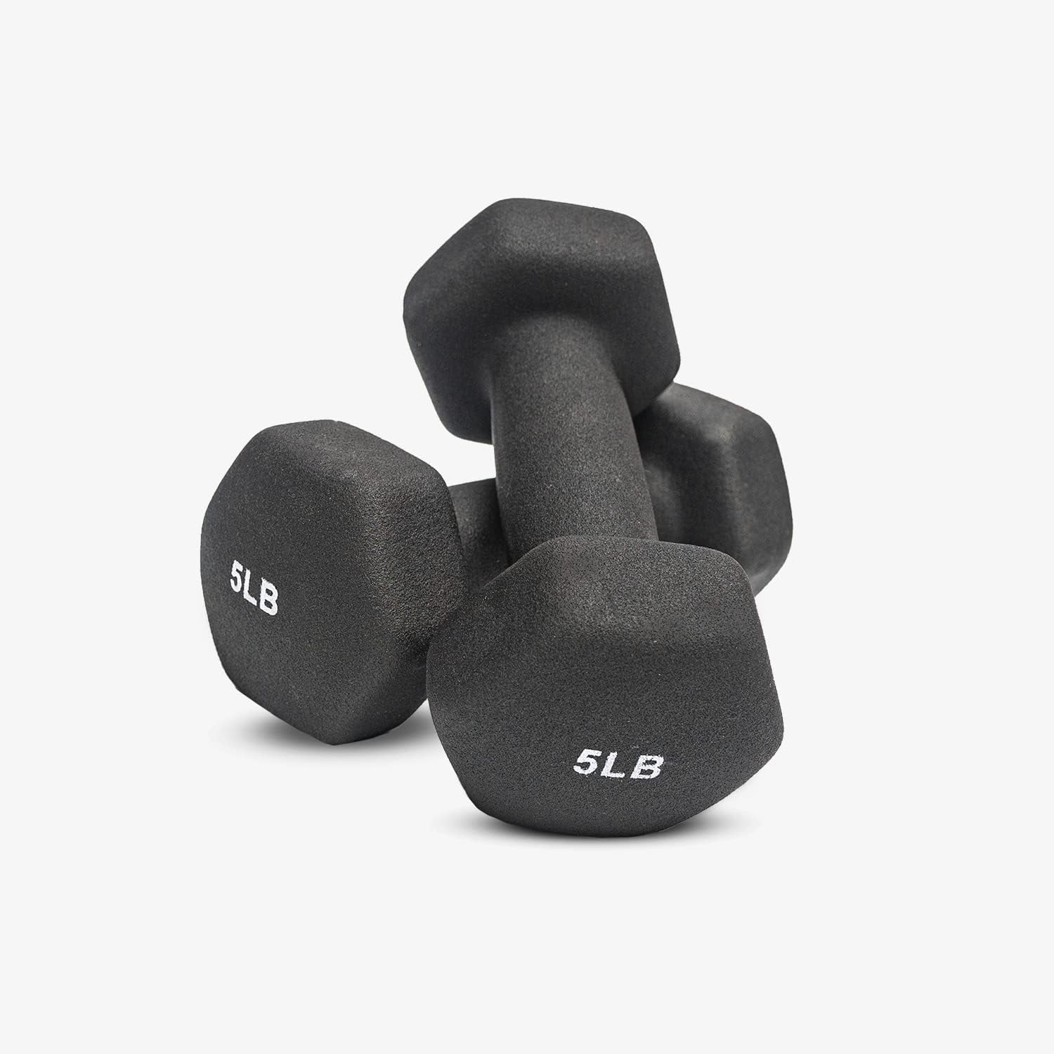 DMoose Neoprene Dumbbells - Hand Weights Sets for Home Gym Equipment ...