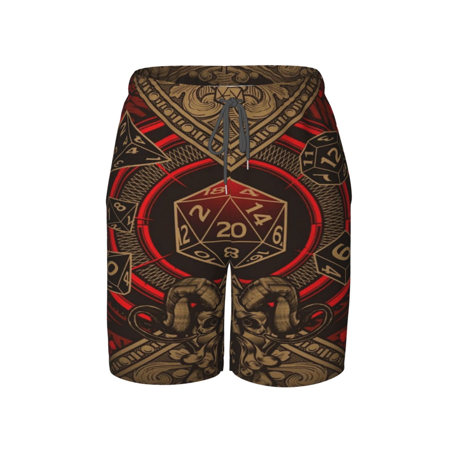 DN-D Dun-ge-ons And Dragons Boy'S Swim Trunks Quick Dry Board Shorts ...