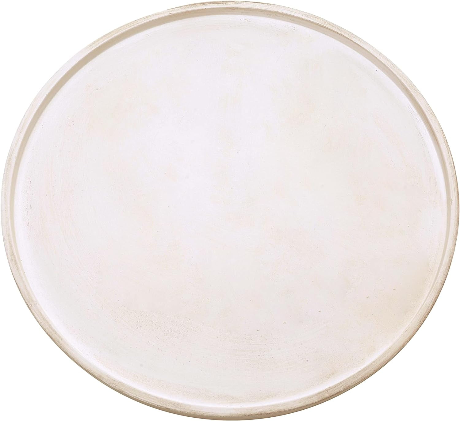 DN DECONATION White Wood Tray, 14.76“ Decorative Tray for Coffee Table ...