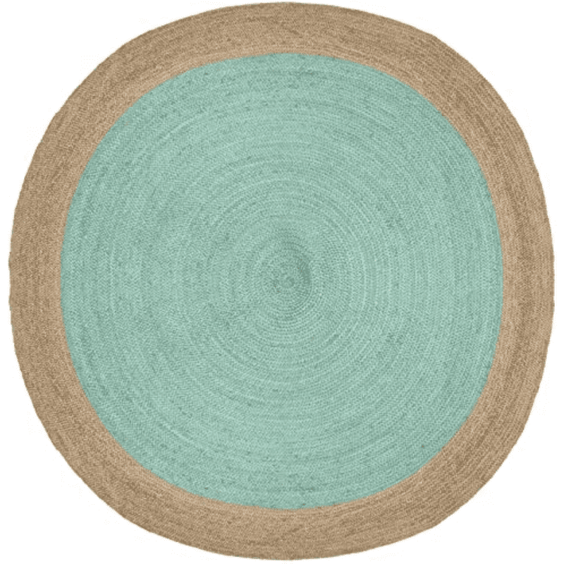 DN HANDICRAFT Reversible Natural Jute Area Rug for Kitchen Living Room ...