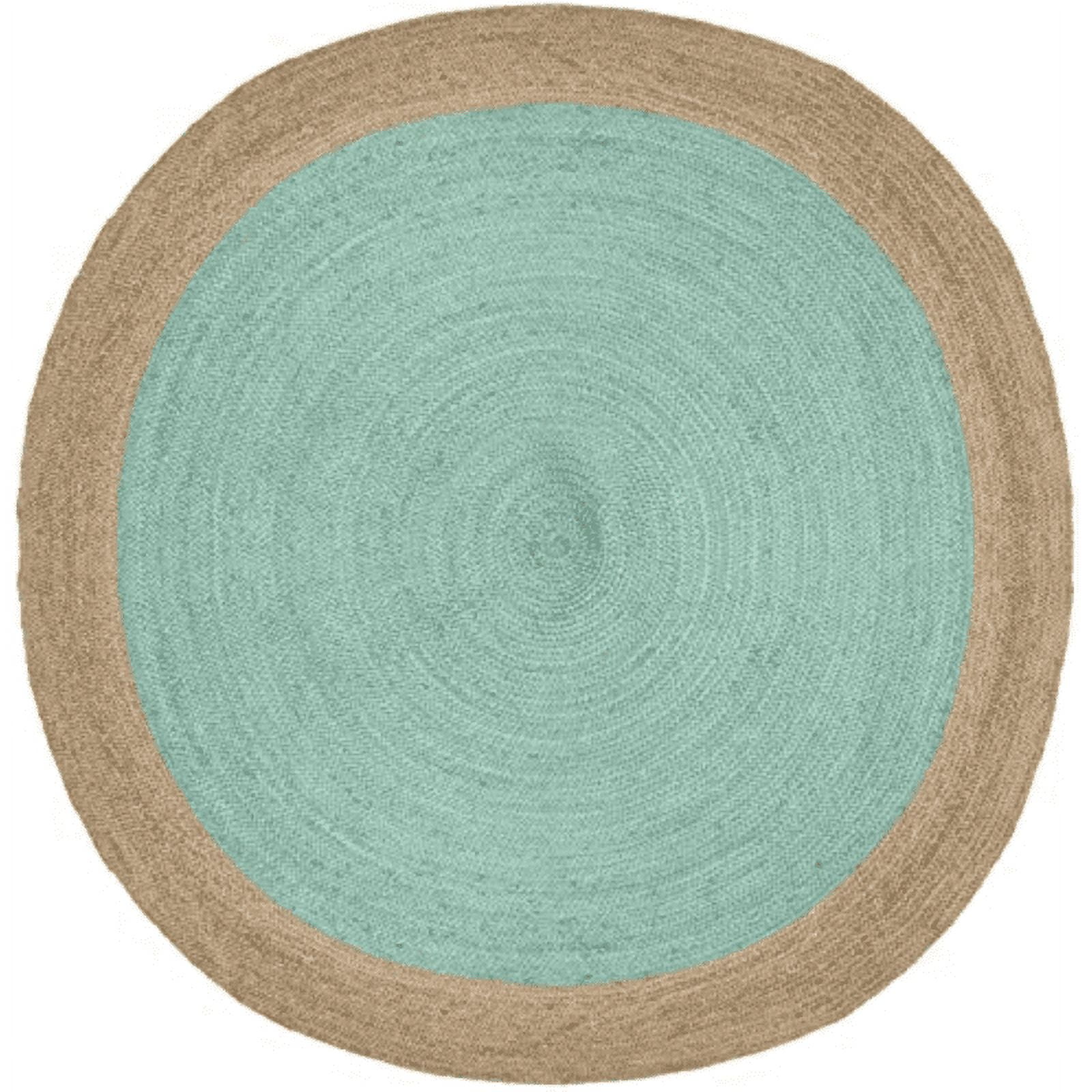 DN HANDICRAFT Reversible Natural Jute Area Rug for Kitchen Living Room ...