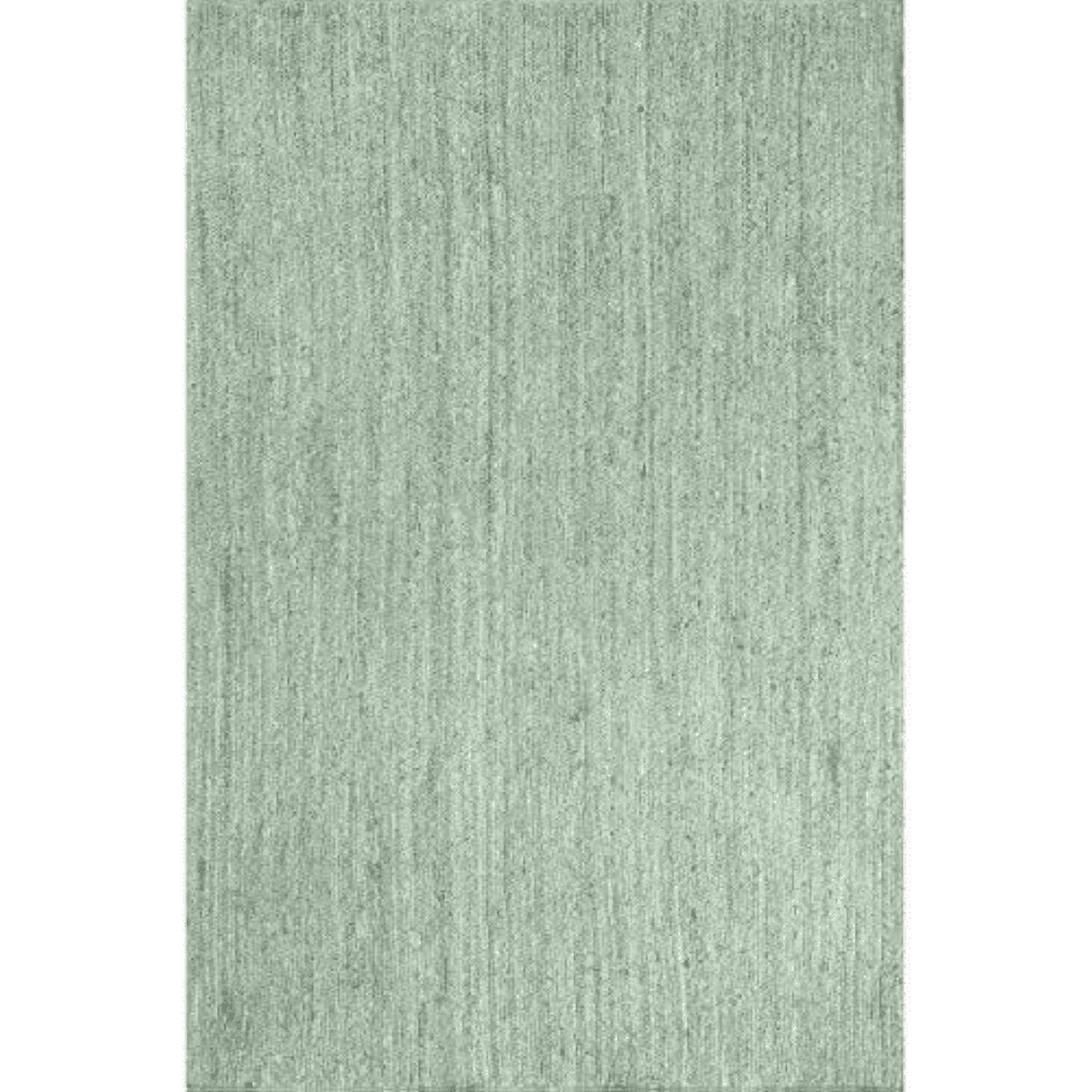 DN HANDICRAFT Reversible Natural Rectangle Jute Area Rug Hand Braided ...