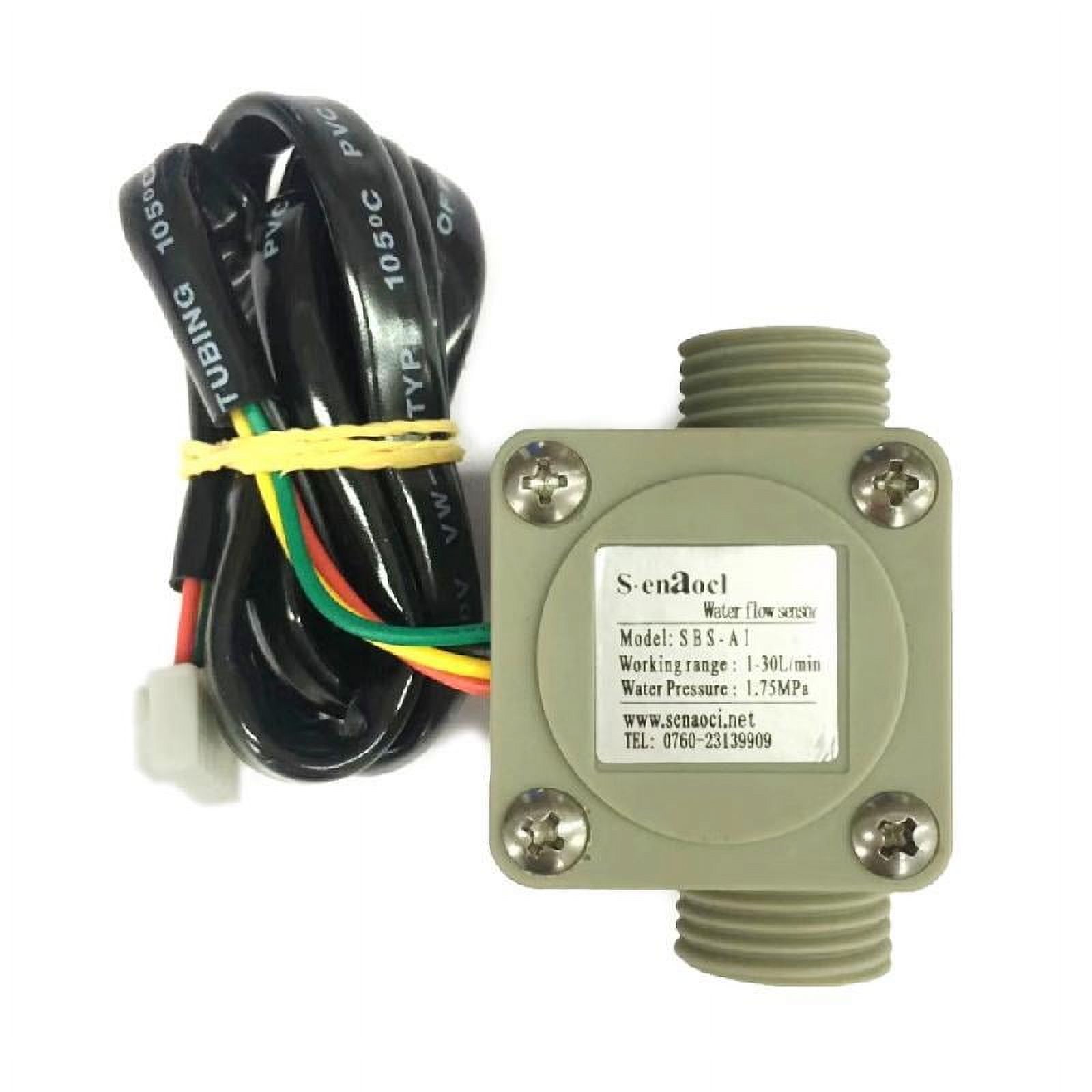 DN15 1-30L/min Water Flow Sensor Water Controller Switches 20mm for ...