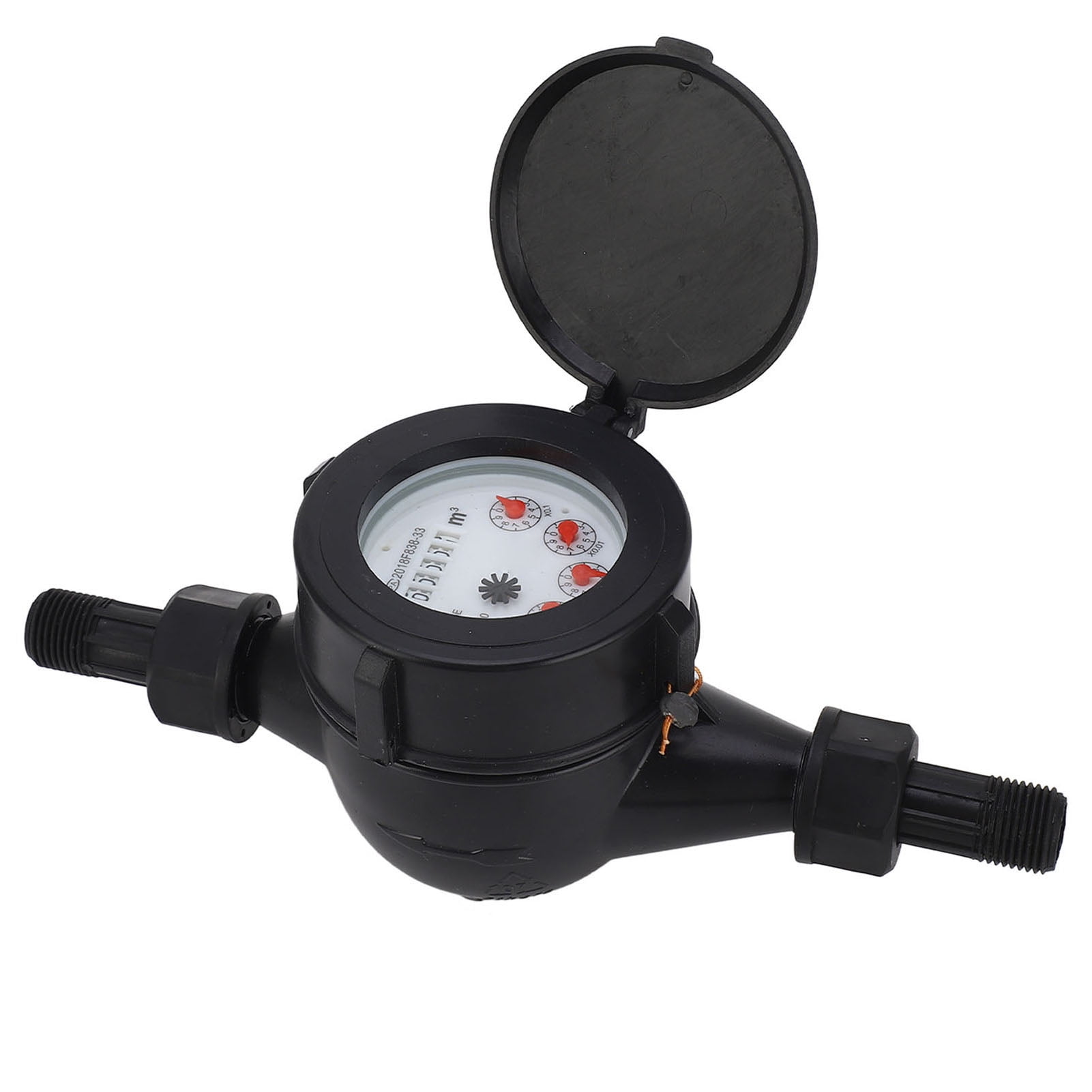 DN15 15mm Water Meter Water Flow Meter, Dry Flow Water Meter Garden ...