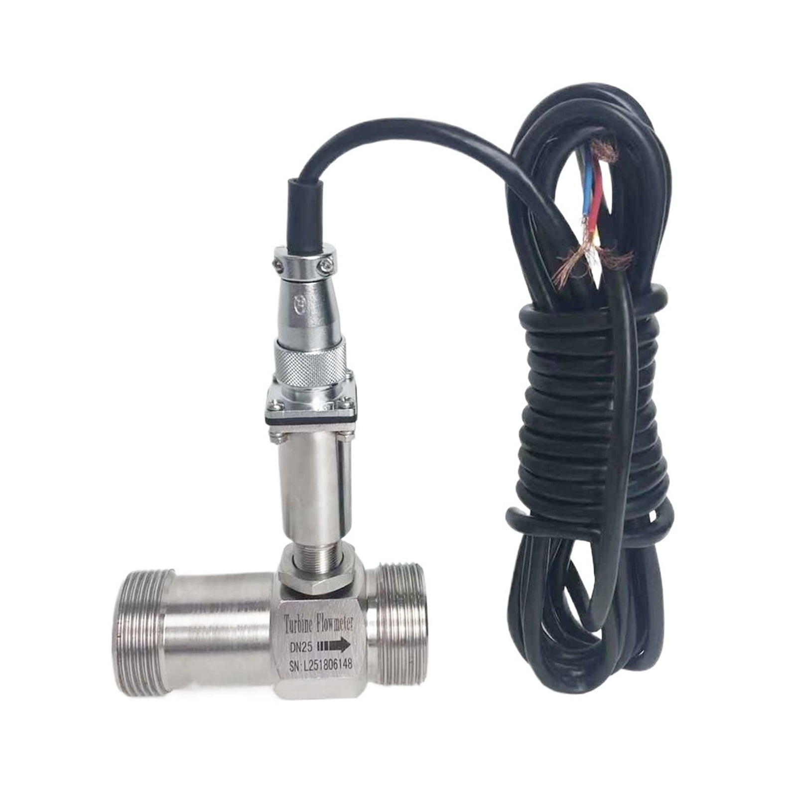 DN15/20/25/32/40 High Accuracy Stainless Steel 304/316 Turbine Flow ...