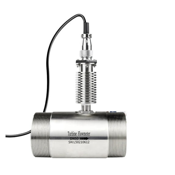 DN15/20/25/32/40 High Accuracy Stainless Steel 304/316 Turbine Flow ...