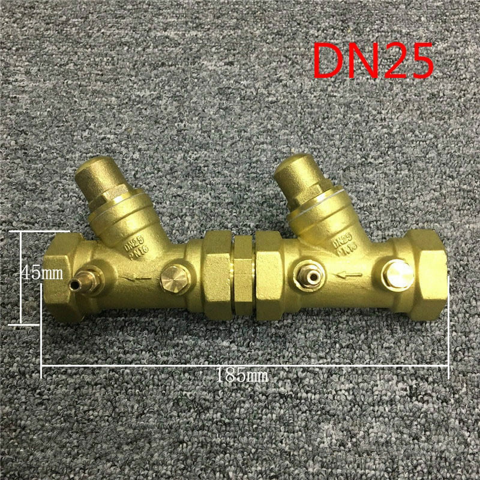 DN15 /20/25 Check Valve Brass Fittings Liquid Backflow Prevention Shut-off Valve Antifouling ...