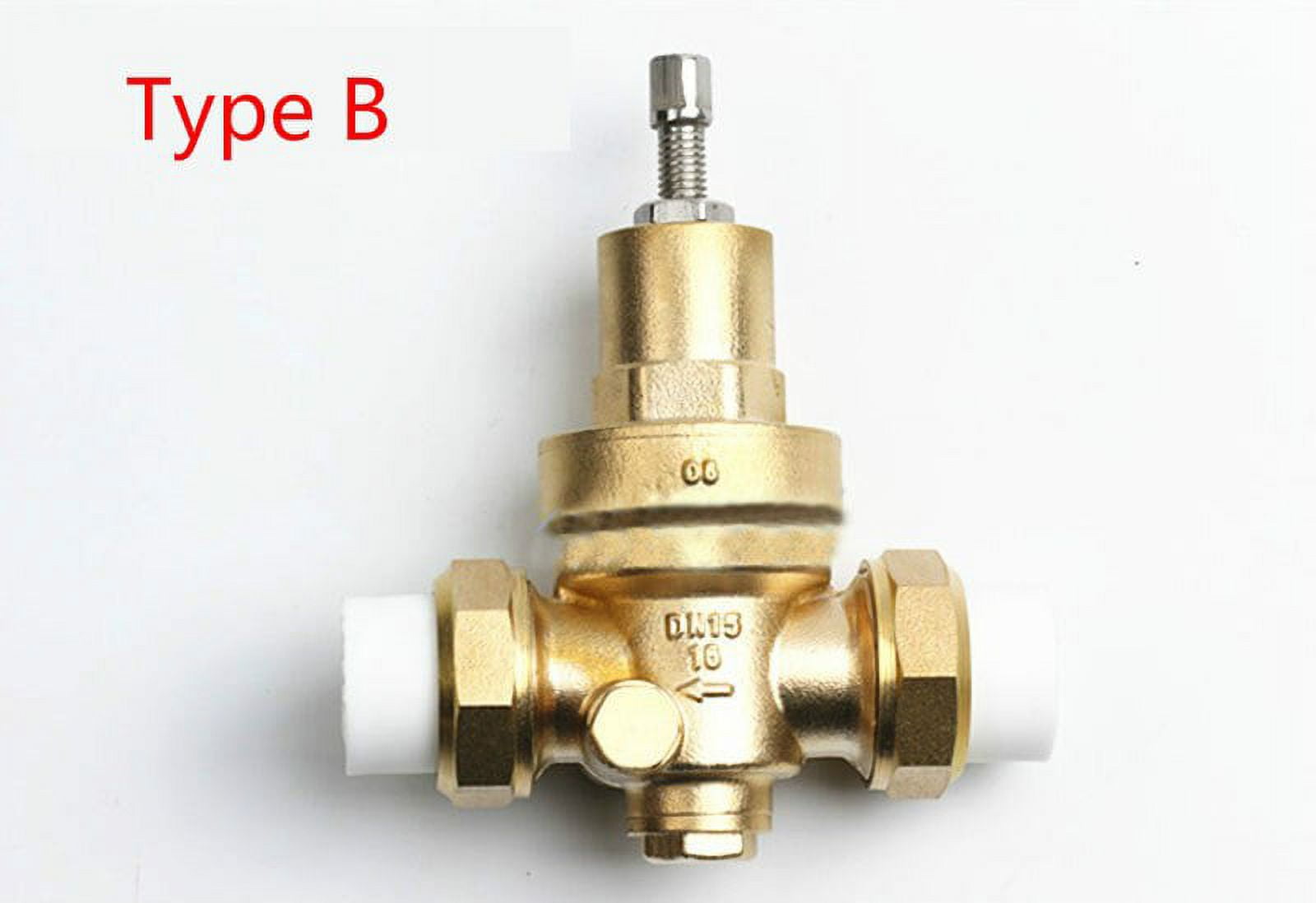 DN15 Brass Water Pressure Regulator Valve Pressure Reducing Valve ...