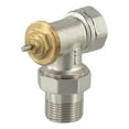 DN15/DN20 Brass Angle Temperature Control Valve Head With M30x1.5mm ...