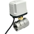 DN15 DN20 DN25 DN50 2 way IP65 Waterproof Motorized Ball Valve 12V 24V 220V 3-Wire 2 Control ...