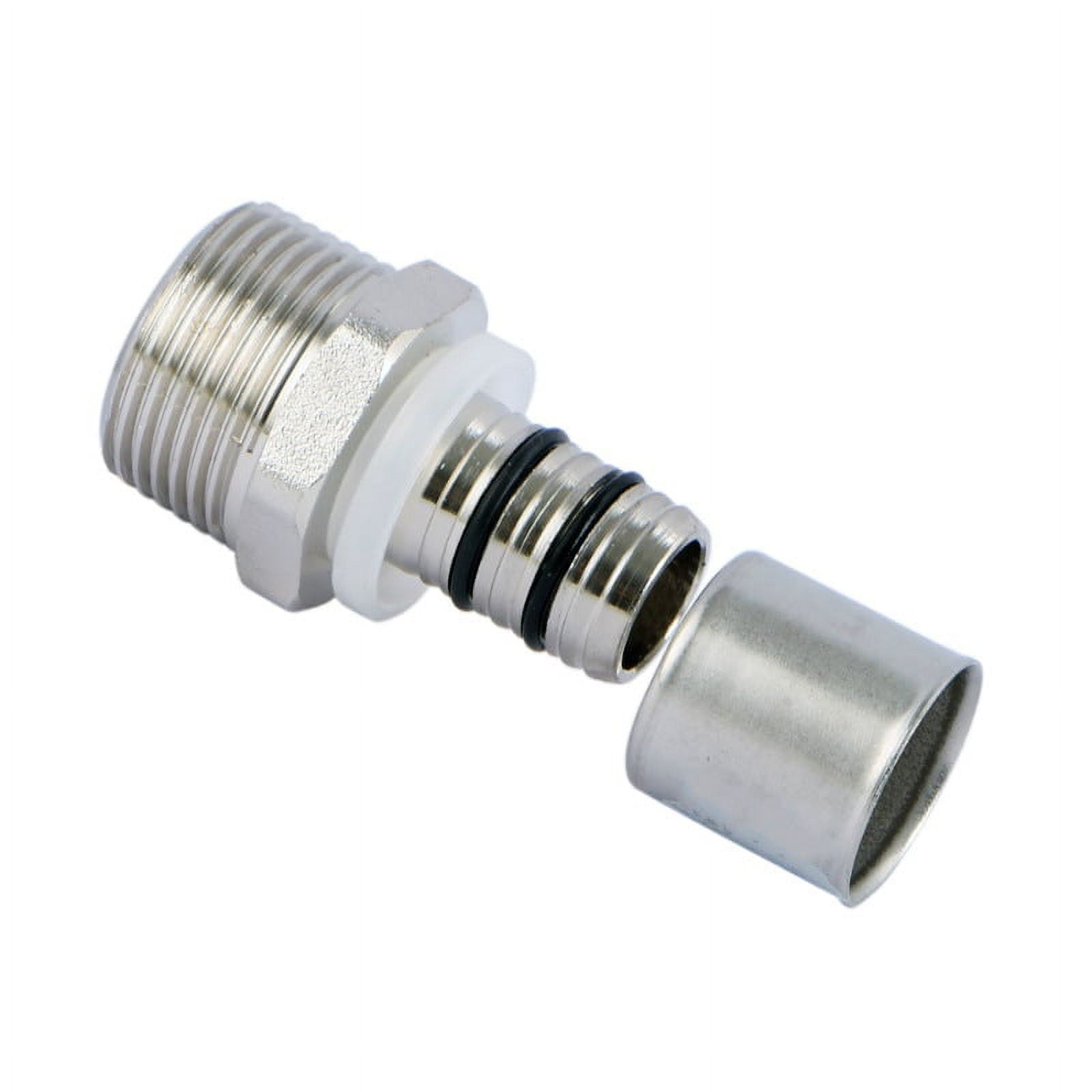 DN15 DN20 DN25 Male thread connector straight coupling joint ...