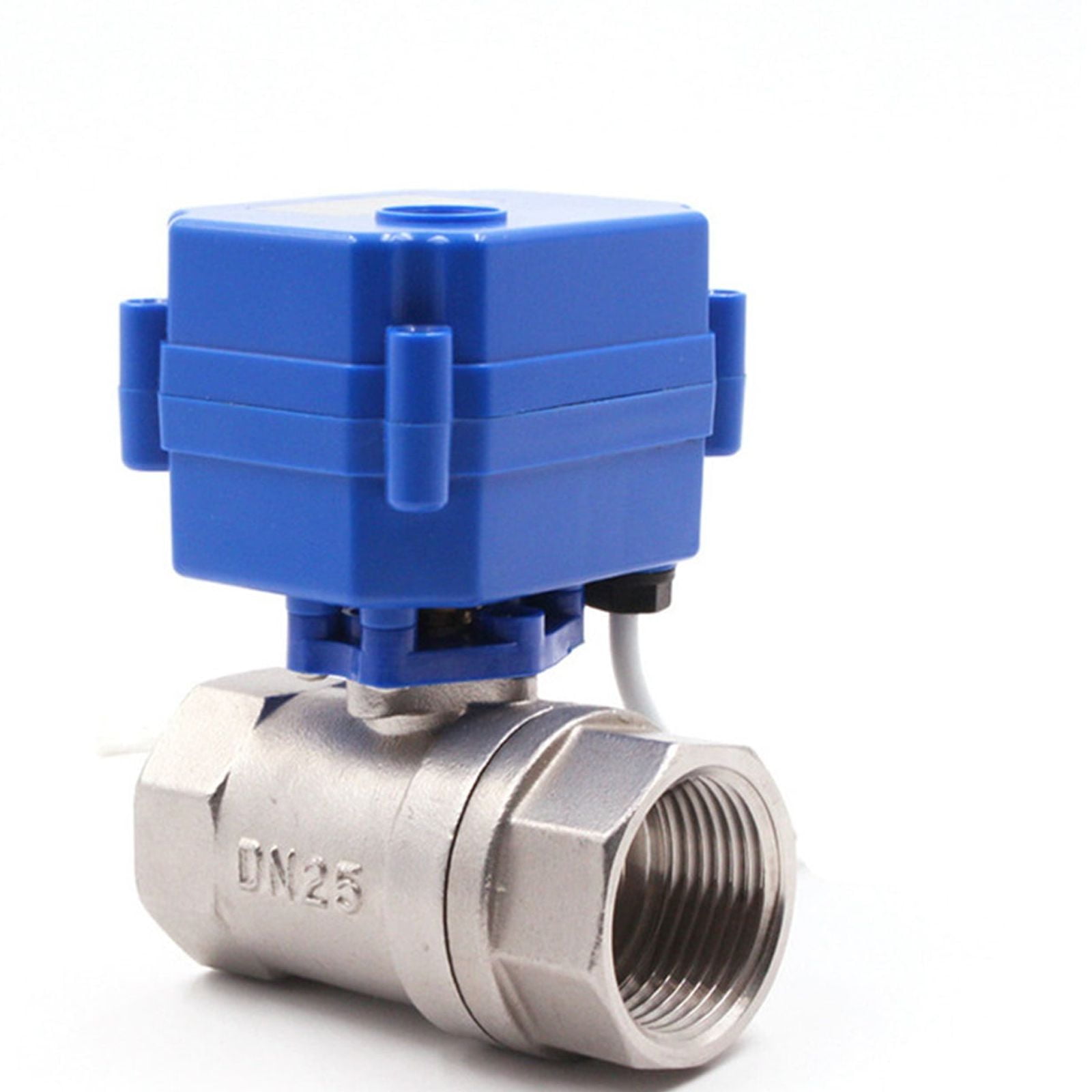 DN15 DN20 DN25 Motorized Ball Valve 2-way Stainless Steel Full Bore ...