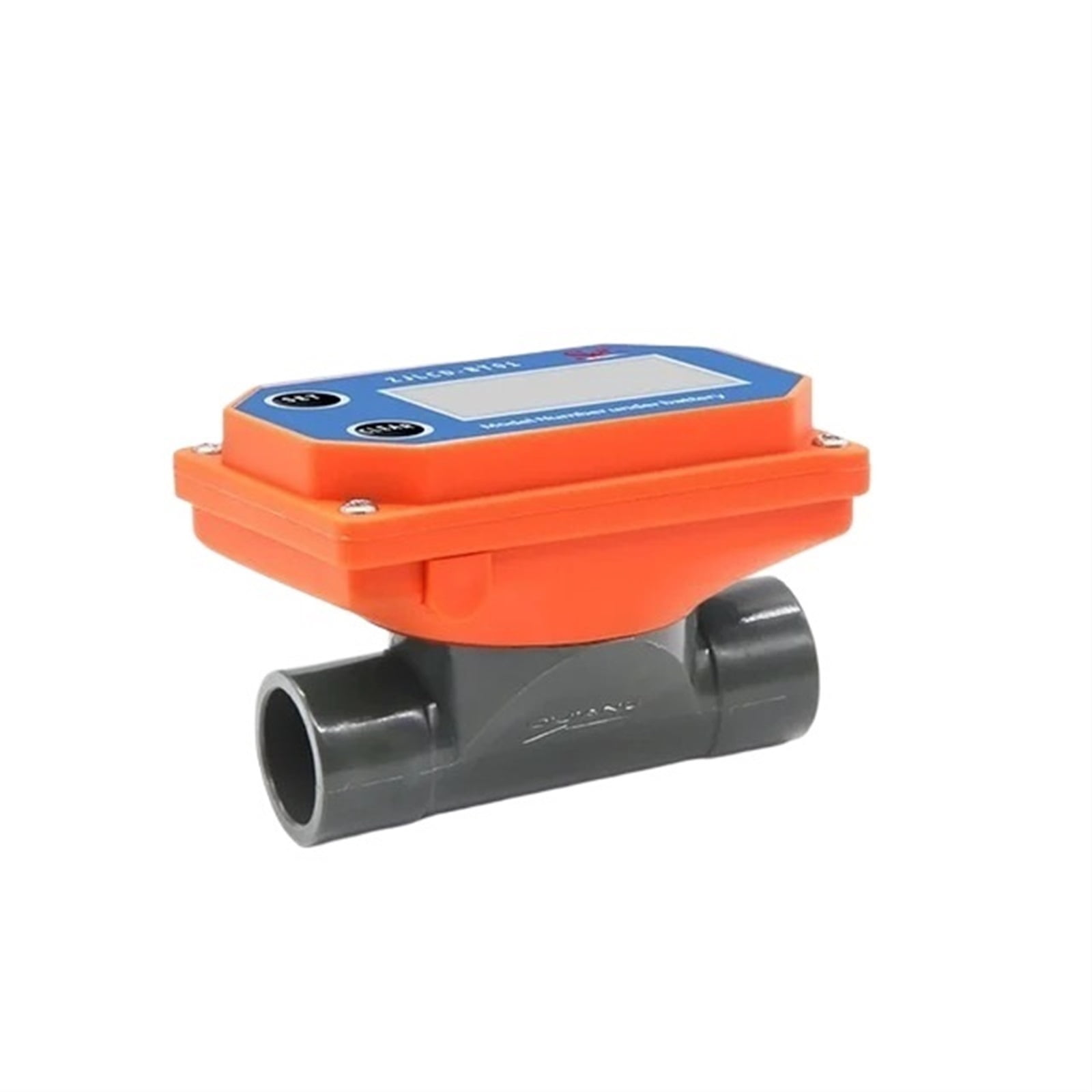 DN15-DN65 Turbine Flow Meter LCD Display Electronic Fuel Meter ...