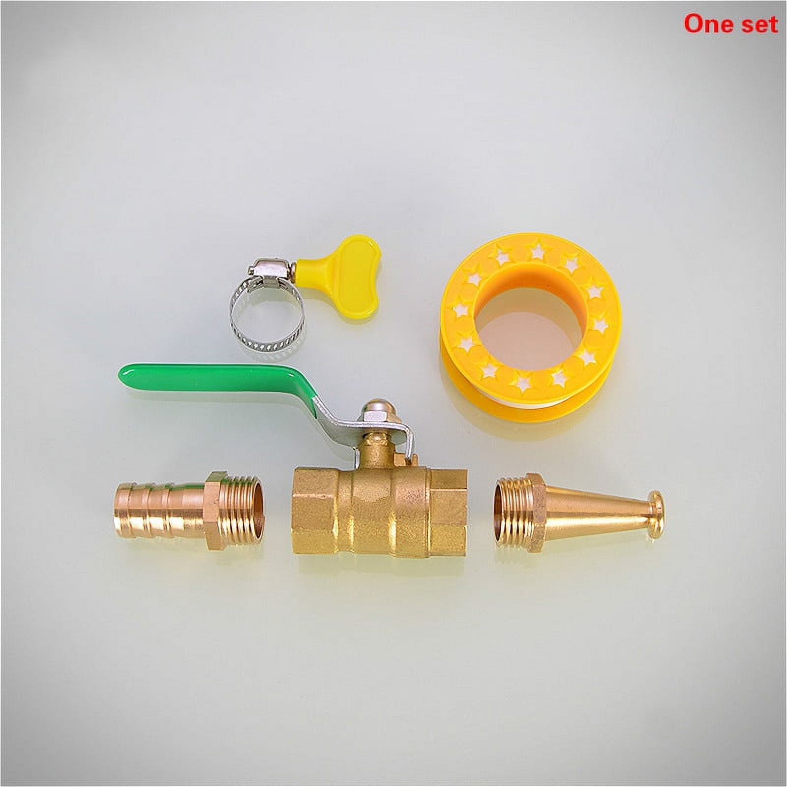 DN15 Fire hose reel water gun connector 6mm8mm10mm barb hose copper ...