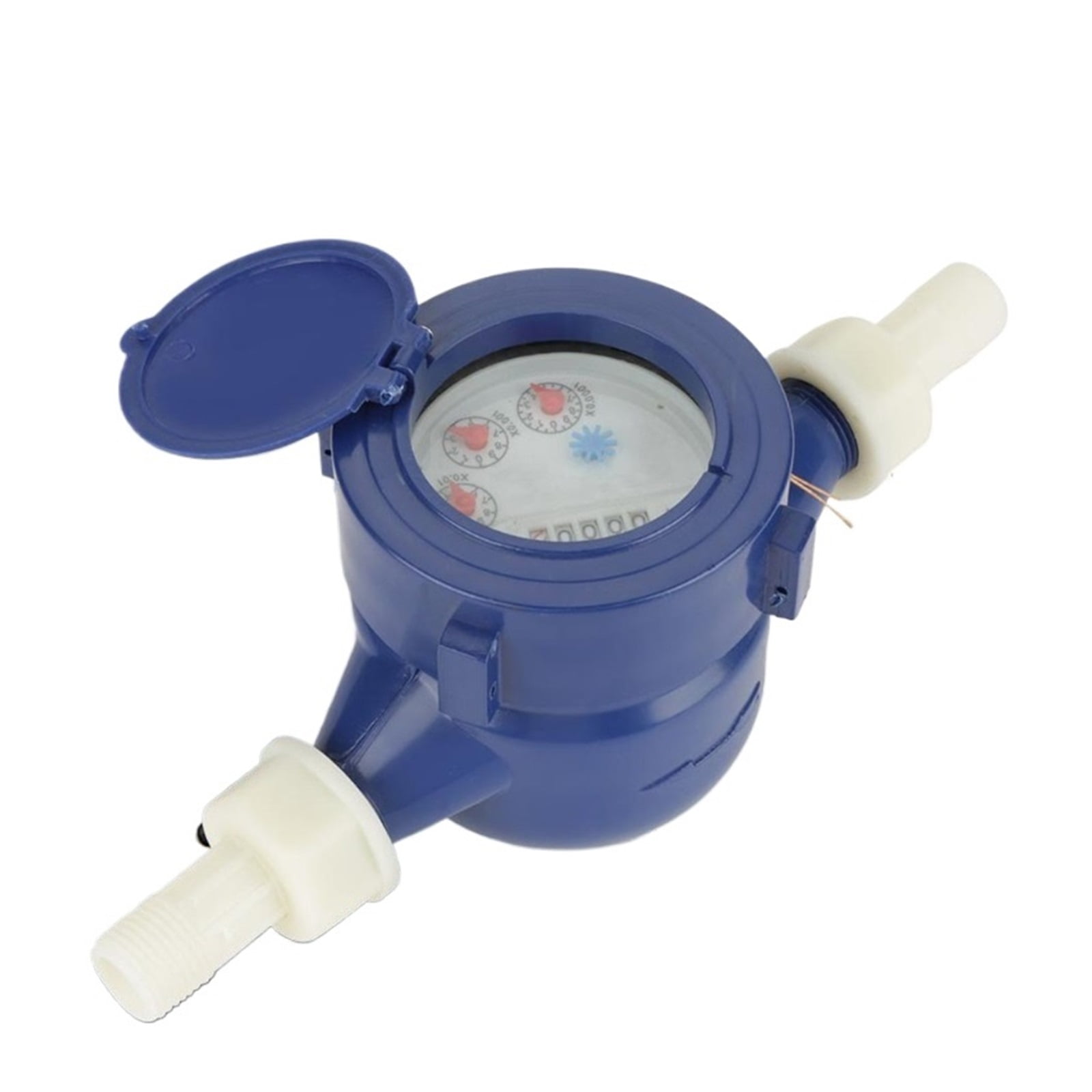 DN15 Garden Home Plastic Cold Water Meter Single Water Flow Wet Table ...