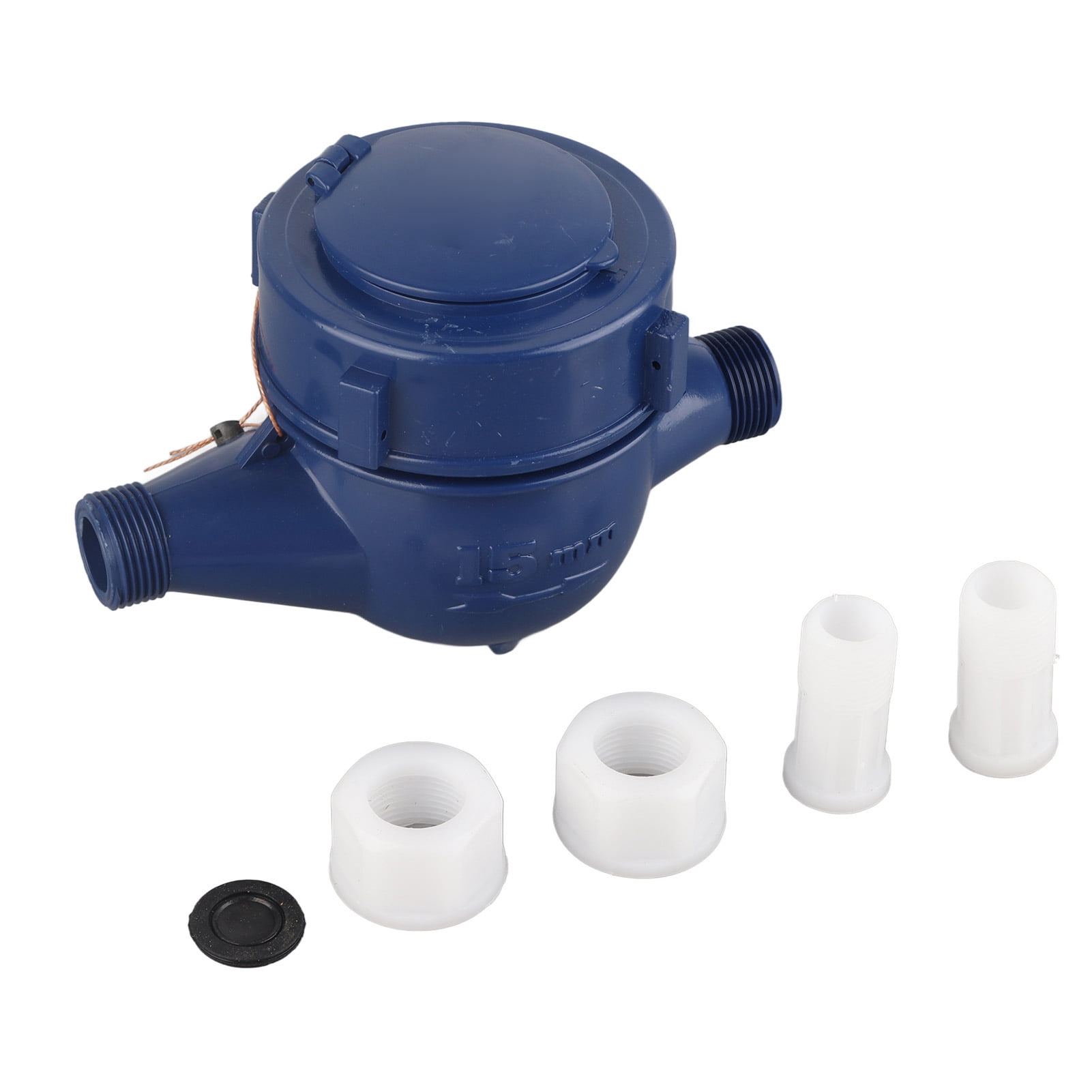 DN15 Garden Home Plastic Cold Water Meter Single Water Flow Wet Table ...