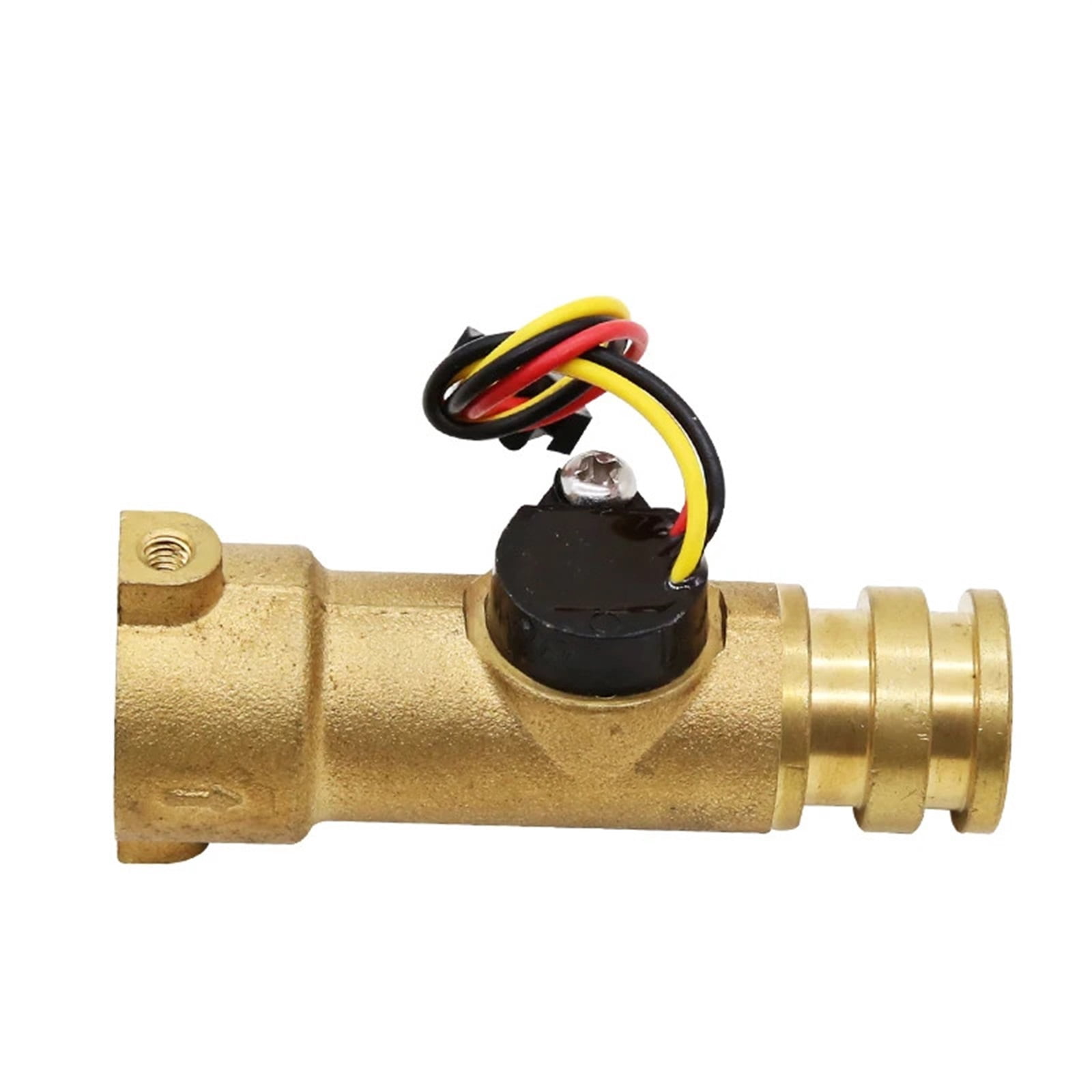 DN15 Water Flow Sensor Brass 1.75MPa Hall Sensor 1/2" Quick Connect ...