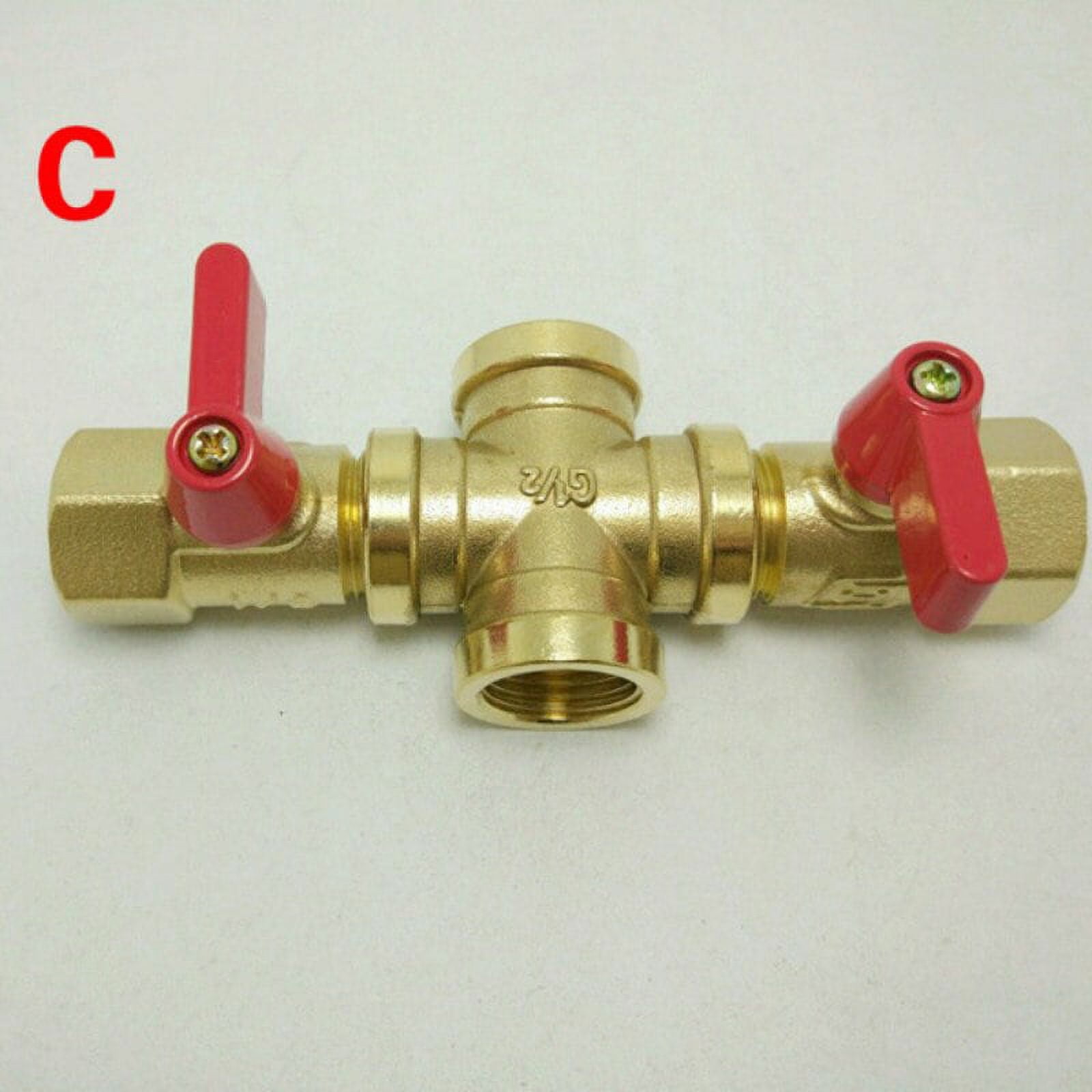 DN15 brass Tracheal water separator Three four links With valve Four ...