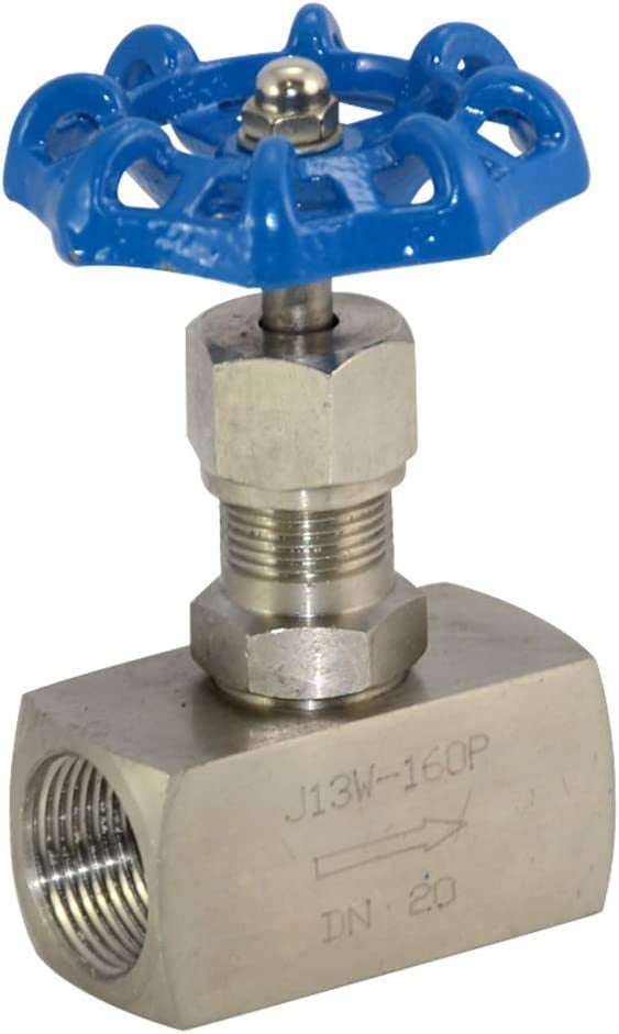 DN20 3/4" High Pressure Needle Valve Thread Female Stainless Steel 316 J13W 160P - Walmart.com