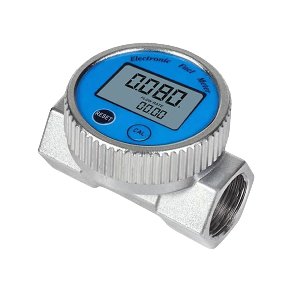 DN20/DN25 Flow Meter Waterproof Digital Stainless Flowmeter for Water ...
