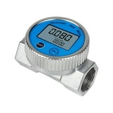 DN20/DN25 Flow Meter Waterproof Digital Stainless Flowmeter for Water ...