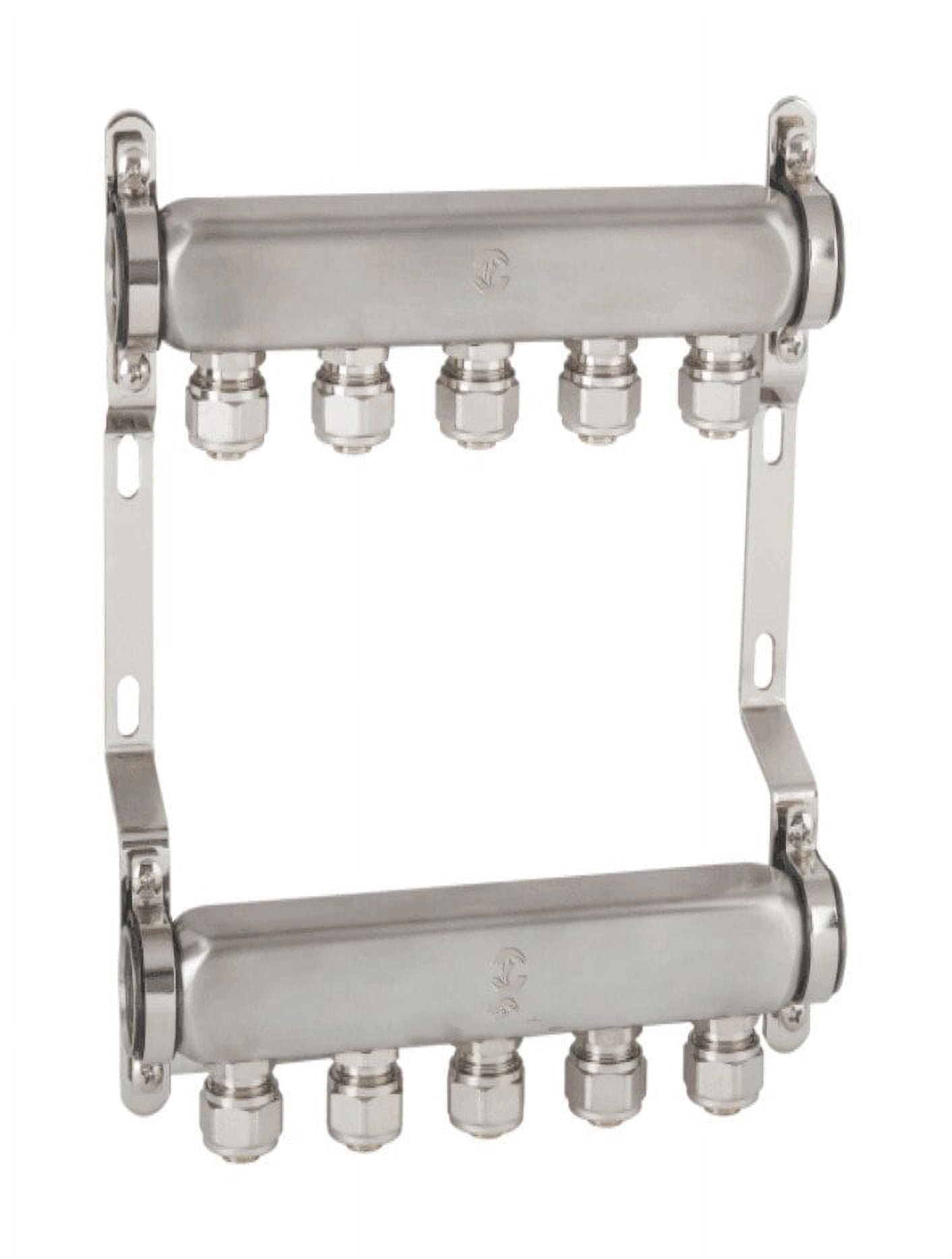 DN25 2/3/4/5/6/7/8/9 way Stainless steel water manifold BSP water ...